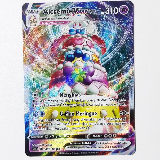 Jual Alcremie VMAX RRR 067/158 SC3b - Kartu Pokemon Indonesia | Shopee ...