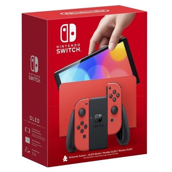 Jual Nintendo Switch Console Oled Model Mario Red Edition Shopee