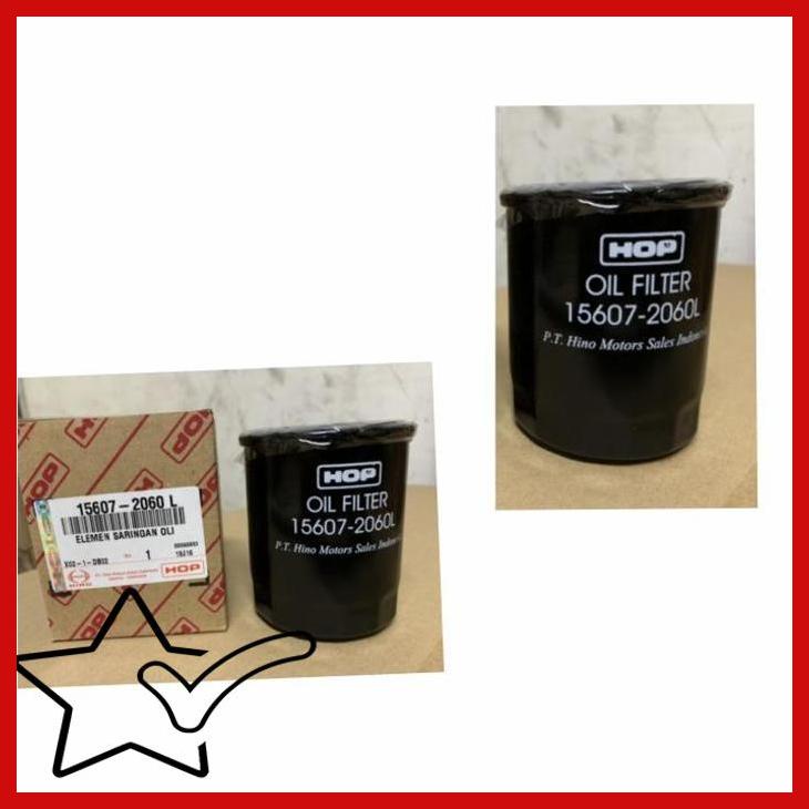 Jual FILTER OLI GARDAN HINO 500 16507-2060L HOP [HFK] | Shopee Indonesia