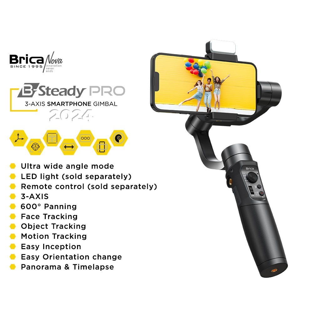 Jual Brica B-Steady Pro - Bsteady Pro 2024 / 2023 - Gimbal 3-Axis ...