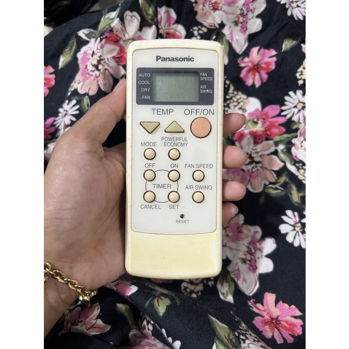 Jual Baru!! REMOTE REMOT AC PANASONIK NATIONAL TIPE LAMA | Shopee Indonesia