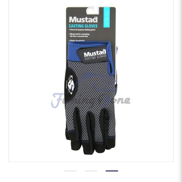 Jual Mustad Casting Glove Sarung Tangan Full Cover Jigging Popping - Gl002 | Shopee Indonesia