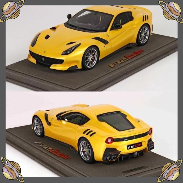 Jual [TGG] BBR MODELS 1:18 FERRARI F12 TDF 2015 (THREELAYERED YELLOW ...