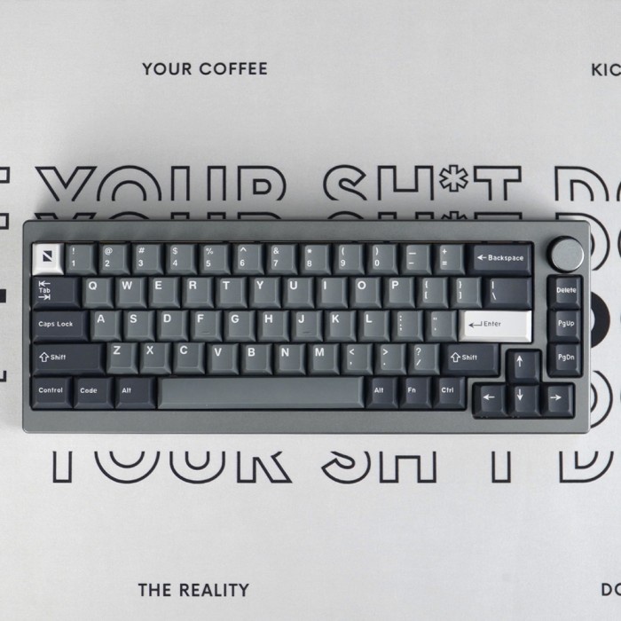 Jual Noir Z1 65% Aluminium Custom Mechanical Keyboard - Full Build ...