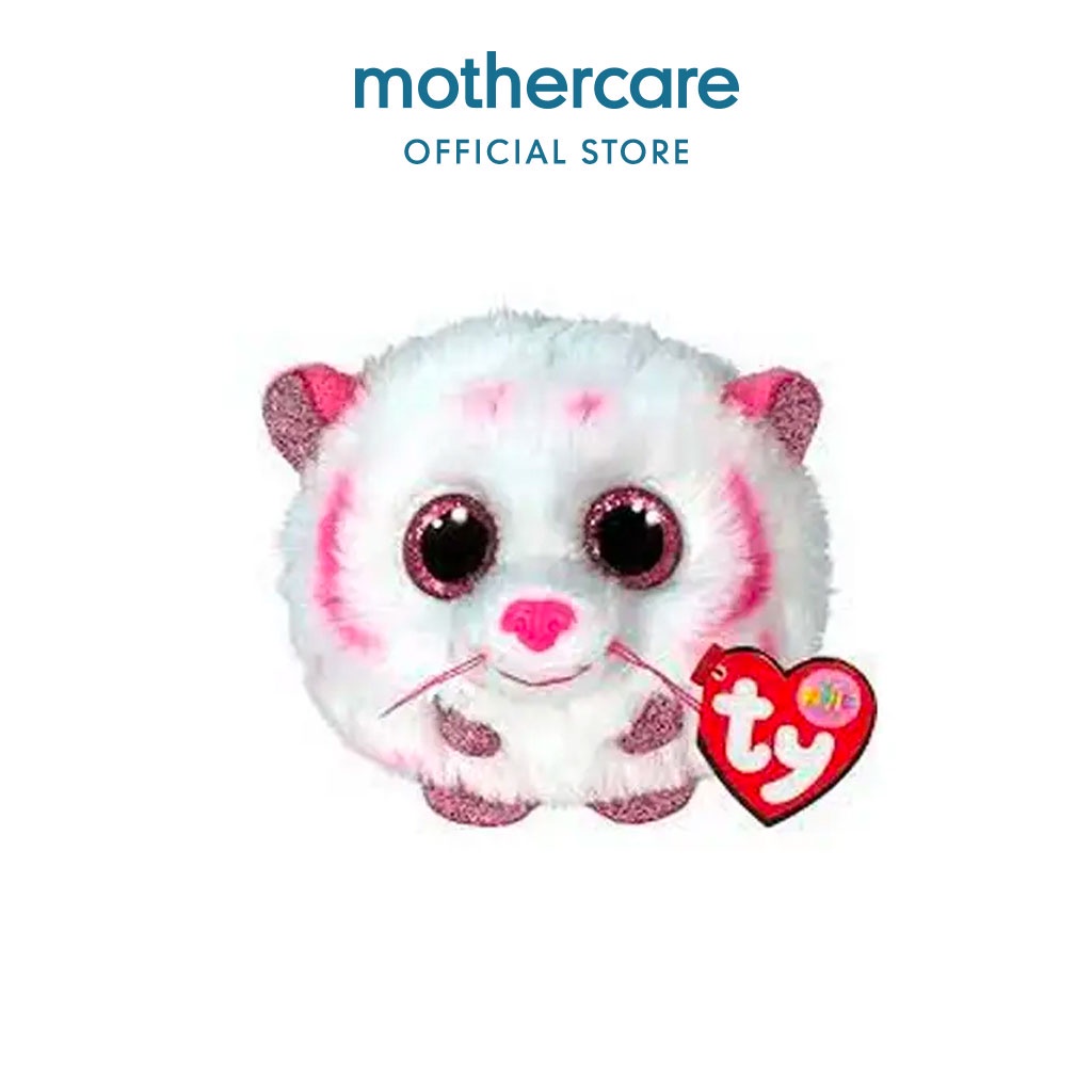 Jual TY Toys Puffies Tabor Tiger Pink/White - Boneka Harimau Anak ...