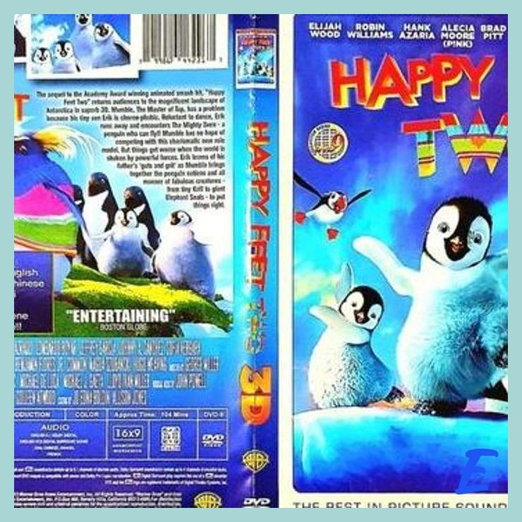Jual | HNP | KASET DVD FILM ANAK KARTUN ANIMASI BOX OFFICE HAPPY FEET ...