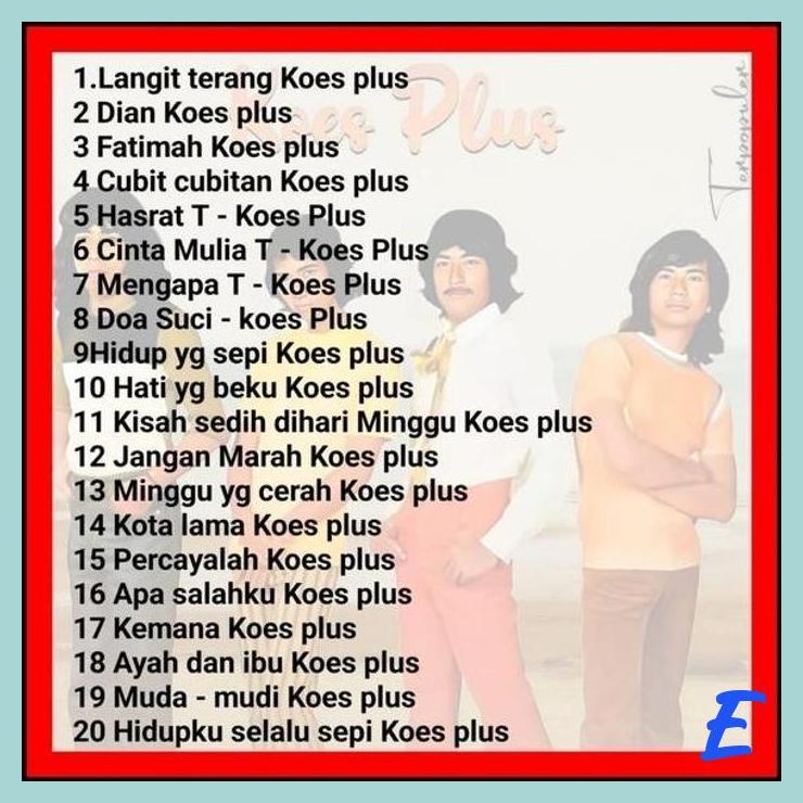 Jual | HNP | KASET ASLI ORIGINAL COMPACT DISC CD AUDIO MUSIK LAGU KOES PLUS-BISA DI AUDIO MOBIL ...