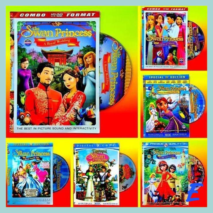 Jual | HNP | KASET DVD FILM KARTUN ANAK PEREMPUAN THE SWAN PRINCESS ...