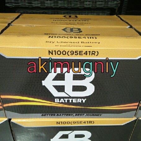 Jual Aki N100 Basah 95E41R 12V 100Ah Eb Genset Solar Panel Taft Best | Shopee Indonesia