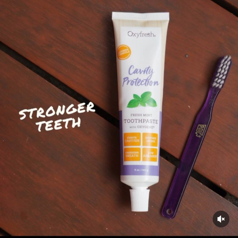 Jual Pasta gigi Cavity Protection Fresh Mint Toothpaste Fluoride isi ...