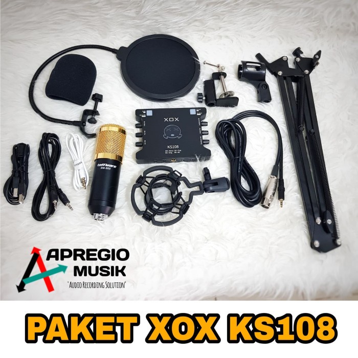 Jual Paket Karaoke Recording KS108 KS 108 Youtuber Smule Bigo | Shopee Indonesia