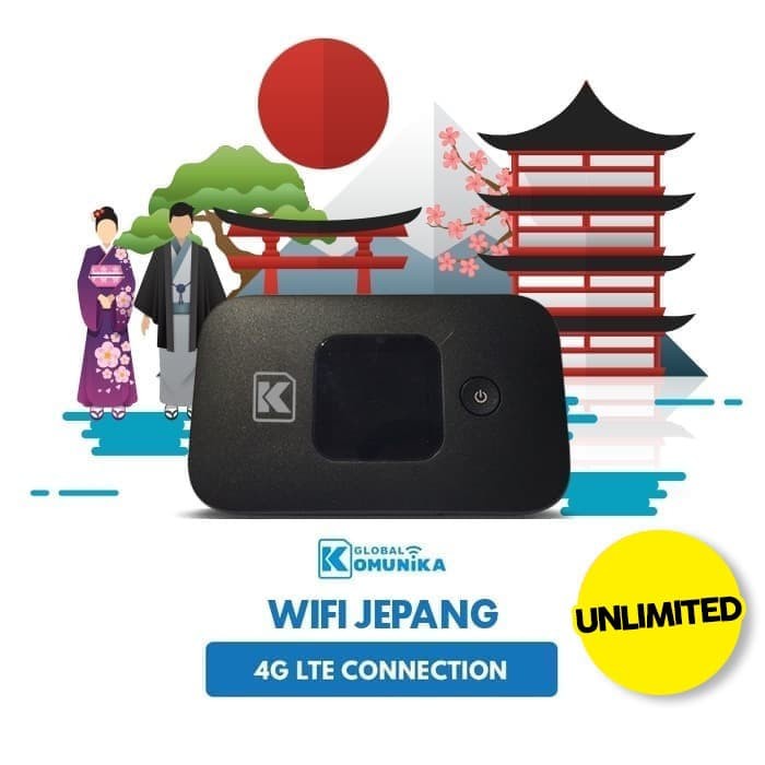 Jual SEWA WIFI JEPANG UNLIMITED JAPAN MODEM ROUTER | Shopee Indonesia