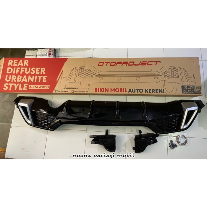 Jual Diffuser All New Brio Model Urbanite Hitam Glossy By Otoproject ...