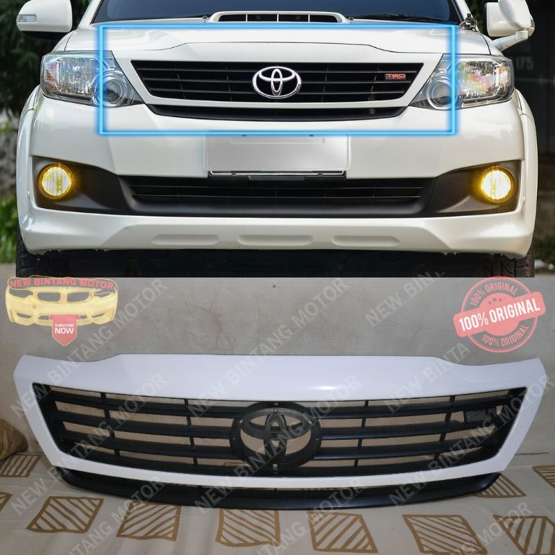Jual Grill toyota fortuner TRD sportivo 2012 2015 original | Shopee ...