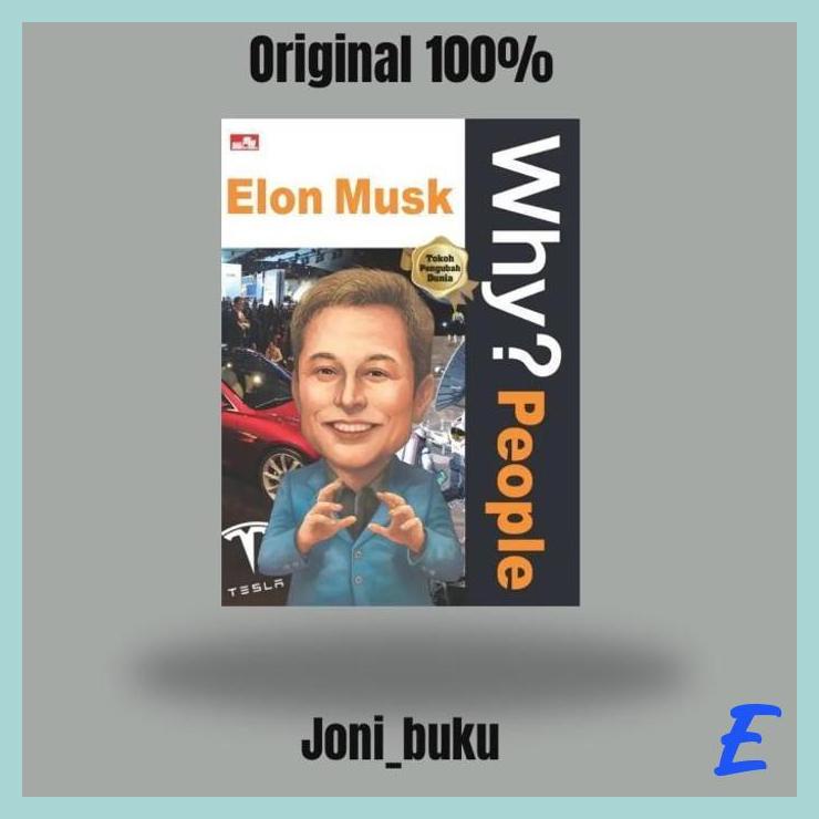 Jual | JNB | BUKU EDUCOMICS WHY? PEOPLE ELON MUSK | Shopee Indonesia