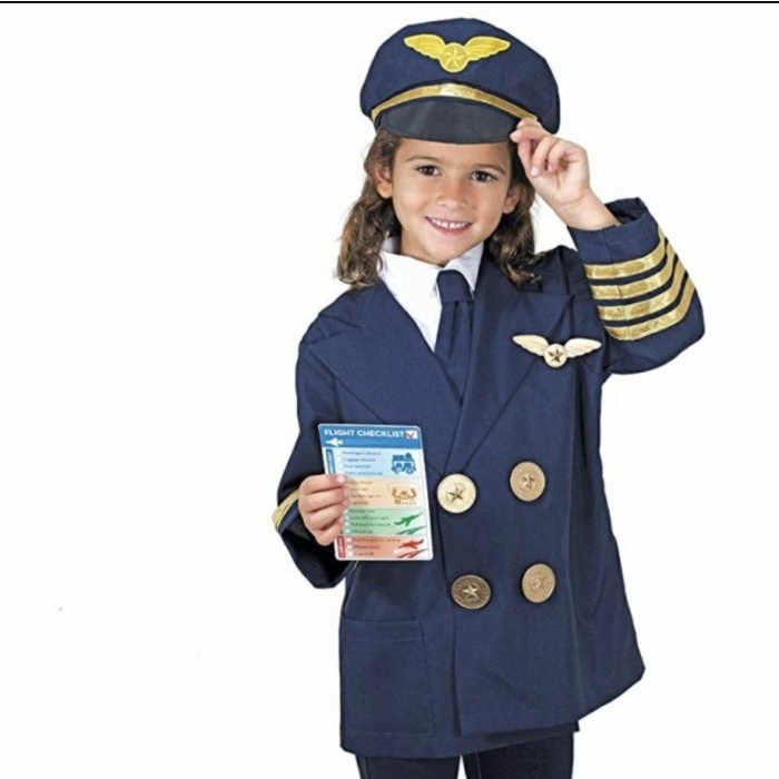 Jual [Original] Kostum Pilot Anak Kostum Profesi Pilot Costume Pilot ...