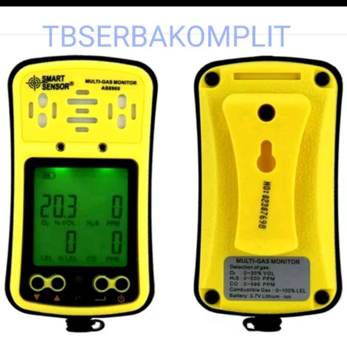Jual Smart Sensor As8900 Multi Gas Detector As-8900 4In1 Gases Oxygen O2 Ca | Shopee Indonesia