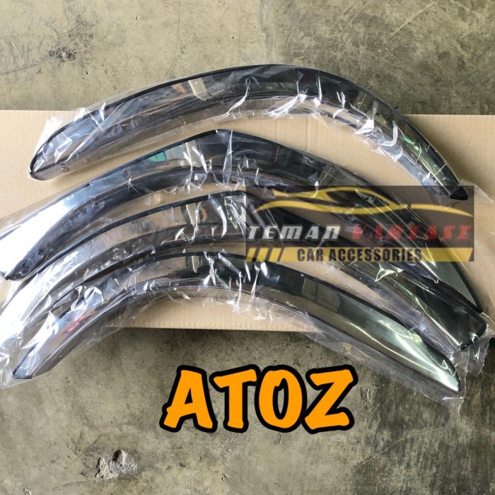 Jual Ori List Lis Atas Ban Over Fender Trim Atoz Atos Stainless Crome ...
