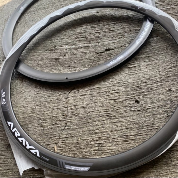 Jual [COD] Rims Velg Araya 700 Ks 40 Wheelset Roadbike Fixie Gravel ...