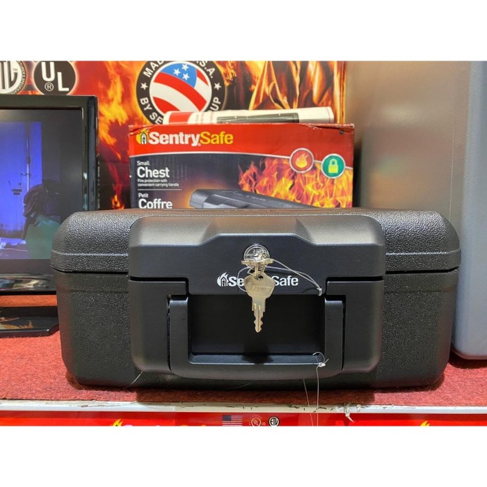 Jual Termurah Sentry Safe Brankas Tahan Anti Api Seri 1200 / Cash Box ...