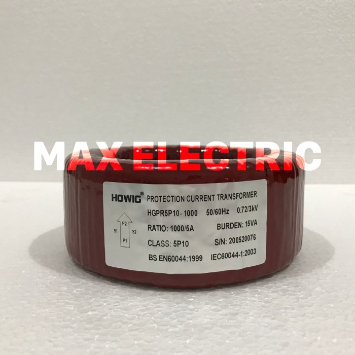 Jual Ori Hgpr5P10-1000 Ct Protection Howig Rasio 1000/5A Burden 15Va ...