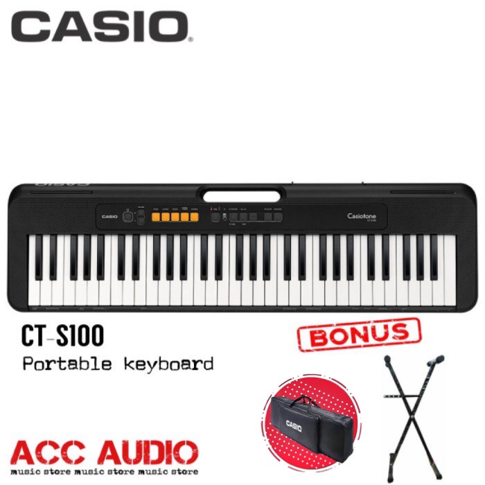 Jual New Keyboard Casio Cts100 / Ct-S100 / Cts 100 Garansi Resmi 1 ...