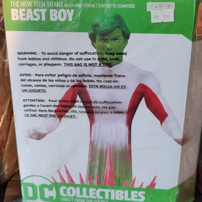 Jual New Dc Collectibles Teen Titan Beast Boy Statue Berkualitas ...