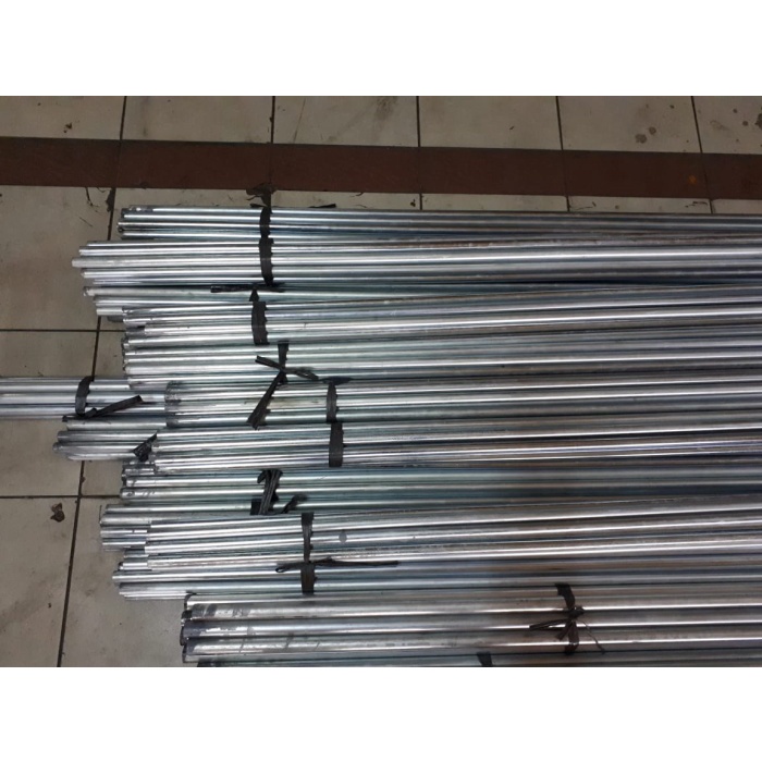 Jual Pipa Conduit Galvanize Besi - 1/2 20Mm Panjang 3.6M | Shopee Indonesia