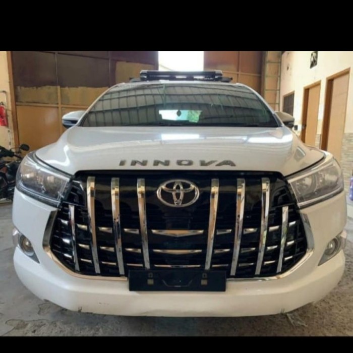 Jual Original Front Grill Depan Alphard Mobil Grand Innova Blacktivo ...