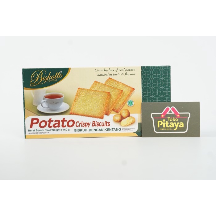Jual cusss order] BISKOTTO Potato Crispy Biscuits - buskuit kentang ...