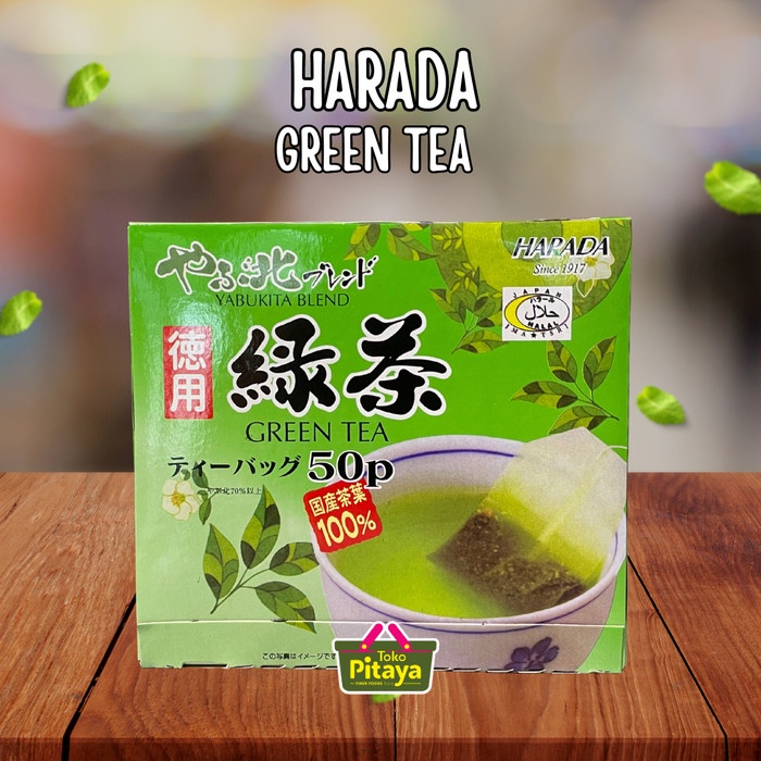 Jual favorit] Harada Green Tea Roasted 100 gr | Shopee Indonesia