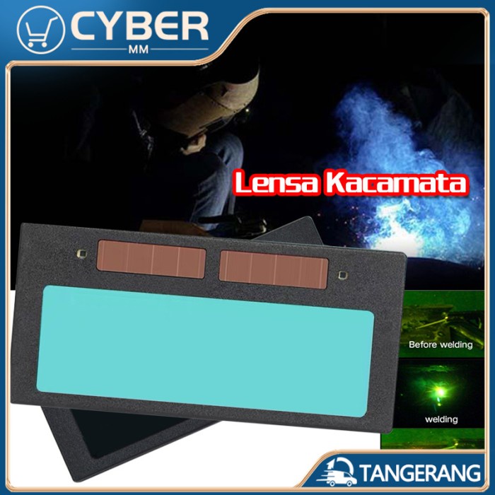 Jual Warna Sebenarnya Lensa Kaca Las Otomatis Gelap Auto Darkening ...