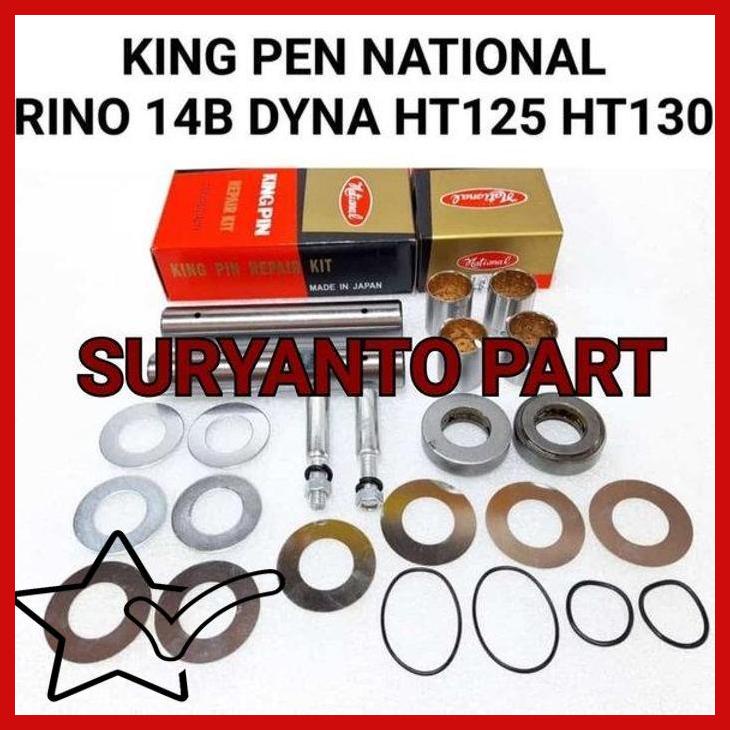 Jual [SYT] KING PIN KING PEN SET TOYOTA RINO 14B DYNA HT125 DYNA HT130 ...