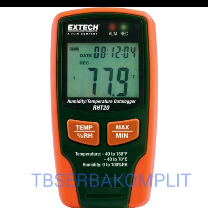 Jual Ori Extech Rht20 Humidity And Temperature Data Logger Datalogger ...