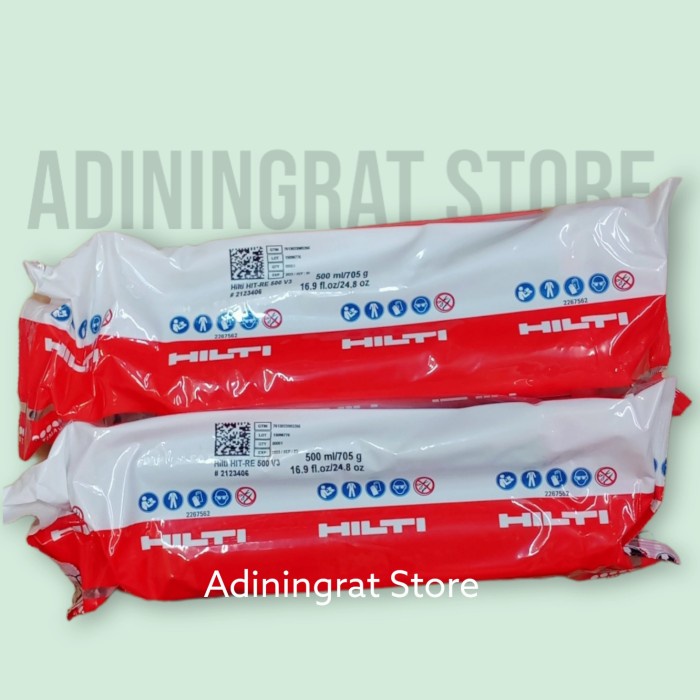 Jual New Hilti Re-500 V3 Chemical Anchor Hilti - Lem Angkur - Lem Beton ...