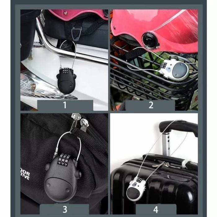 Jual Codeguard / Gembok Kombinasi Angka | Shopee Indonesia