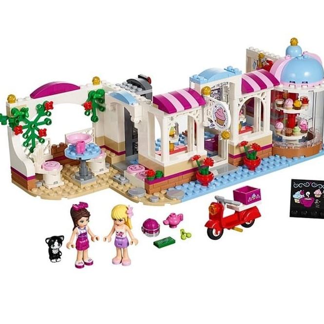 Jual Lego Friends Heartlake Cupcake Cafe 41119 Looka Bela Friend ...