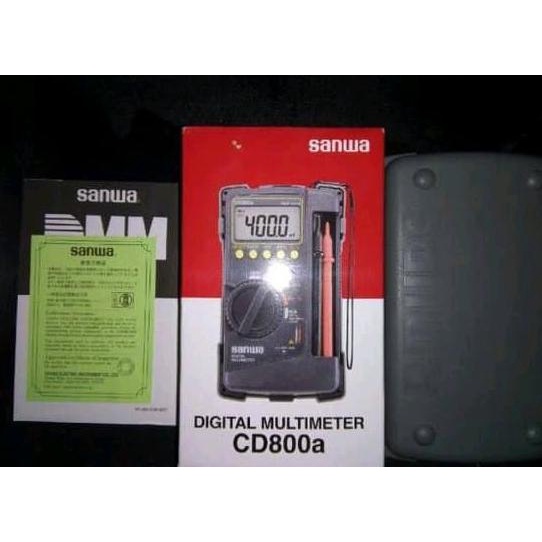 Jual Sanwa CD800a All In One DMM Digital Multimeter Multitester Digital ...