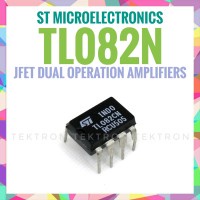 Jual ST Microelectronic TL-082N JFET Dual Op-Amp TL 082 TL082 Asli ...