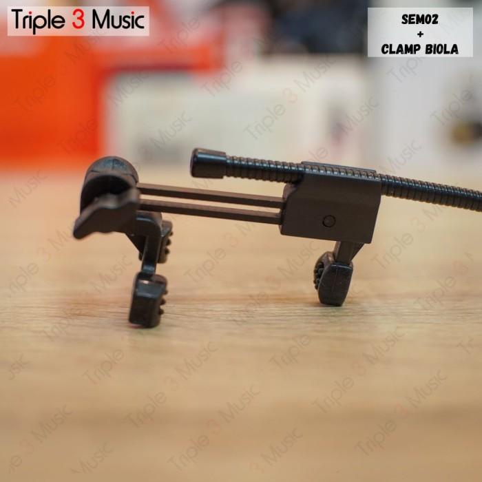 Jual Mic Biola Violin Wireless Seruni Sem 02 Bundle Biola Clamp Sva01 ...