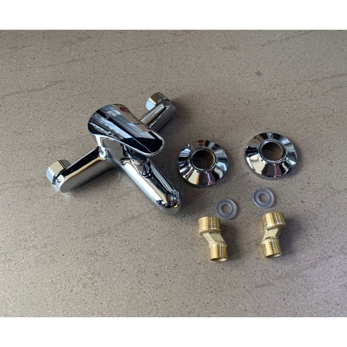 Jual Kran Mixer Bathub Panas Dingin Frisone / Keran Mandi Shower Model ...