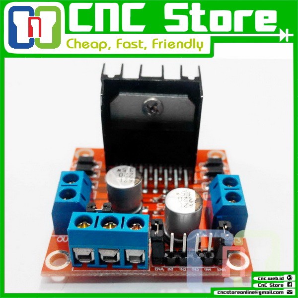 Jual +++++] L298N L298 DUAL H BRIDGE STEPPER MOTOR DRIVER MODULE ...
