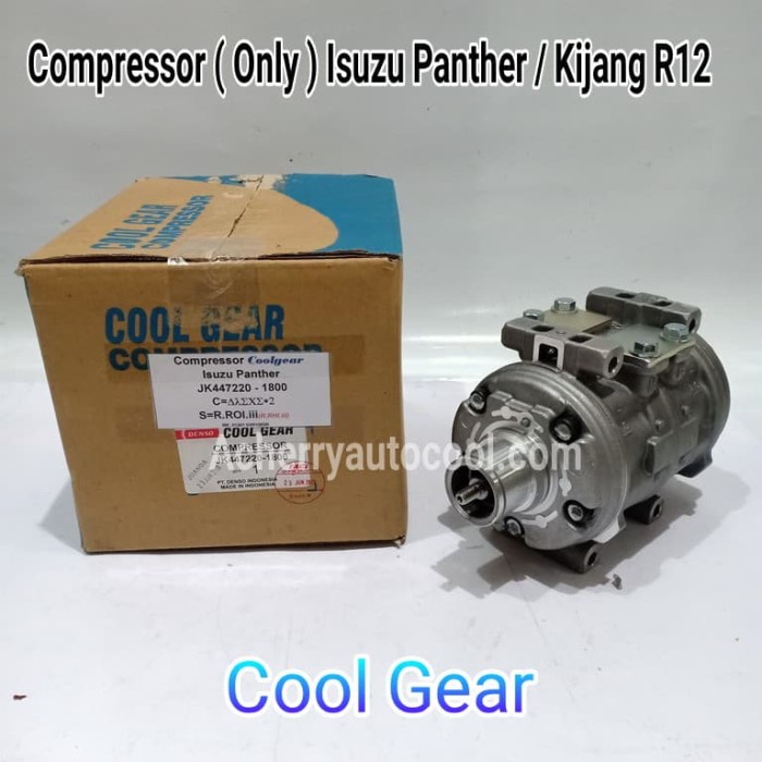 Jual Compressor Kompressor Dinamo Ac Mobil Isuzu Panther / Kijang R12 ...