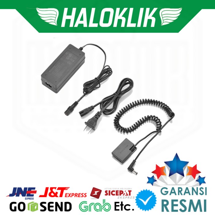 Jual Promo!! Kingma Dummy Battery Kit LP E12 LPE12 With AC Power Supply ...