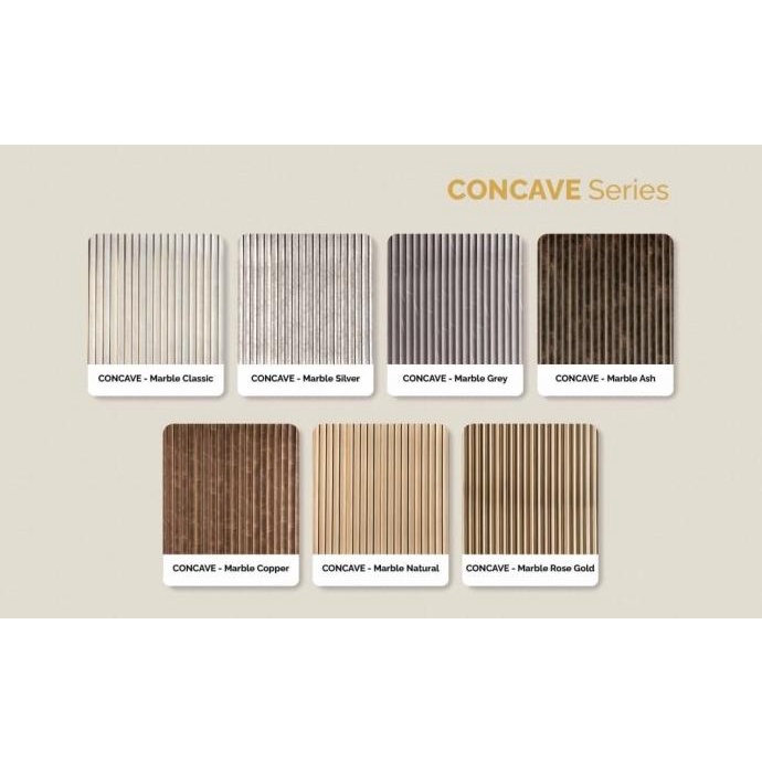 Jual GAIA CONCAVE Series WPC Wall Panel Dinding Kayu Kisi Kisi KS | Shopee Indonesia