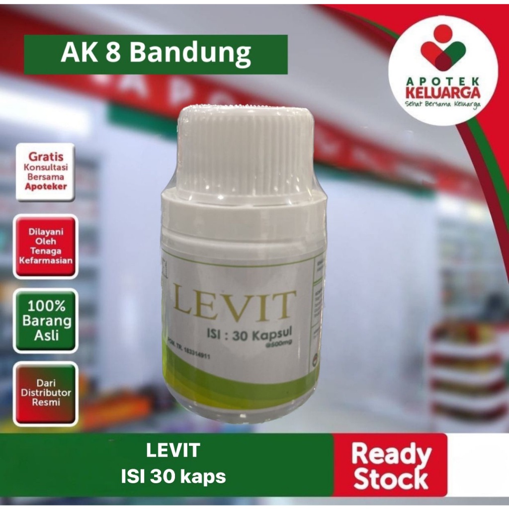 Jual Levit 30 Kapsul #vitamin #vitamindewasa- APOTEK LEGAL | Shopee Indonesia