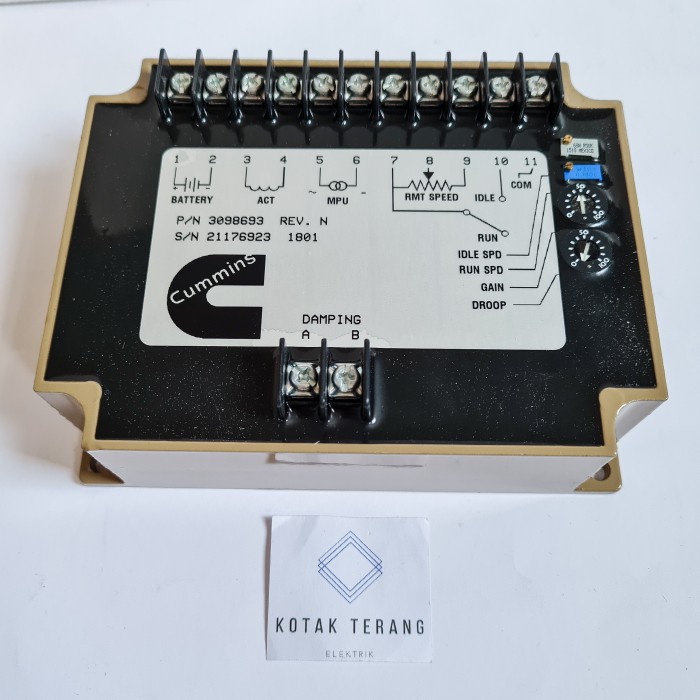 Jual SPEED CONTROL 3098693 ORI ORIGINAL GENUINE ASLI CUMMINS WOODWARD | Shopee Indonesia