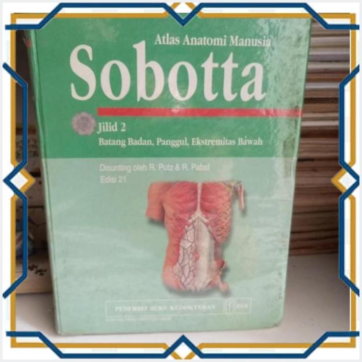 Jual [tbk] atlas anatomi manusia sobotta jilid 2 hard cover | Shopee ...