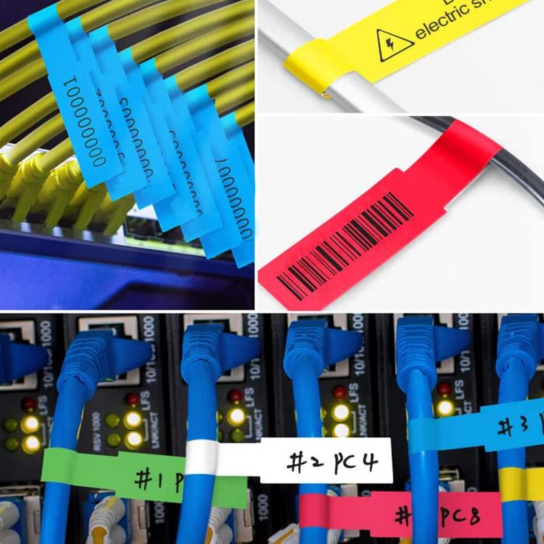 Jual (MIN PEMBELIAN 2) 300pcs / 10 Lembar Label Sticker Thermal Penanda ...