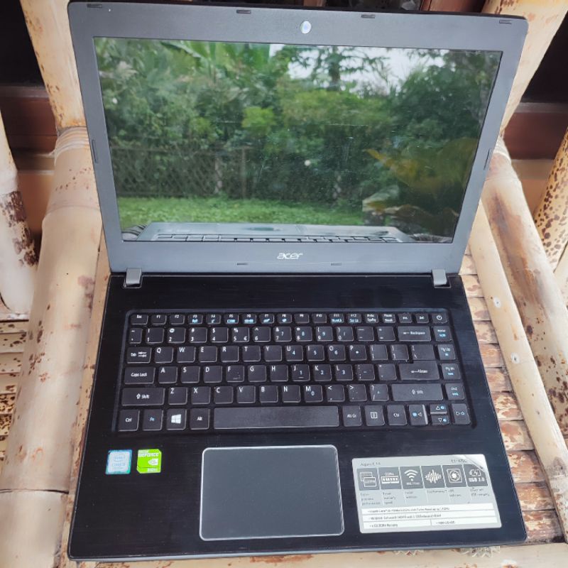 Jual Laptop / Notebook - Laptop gaming - Laptop editing - Laptop Secound Acer Aspire E5 475G ...